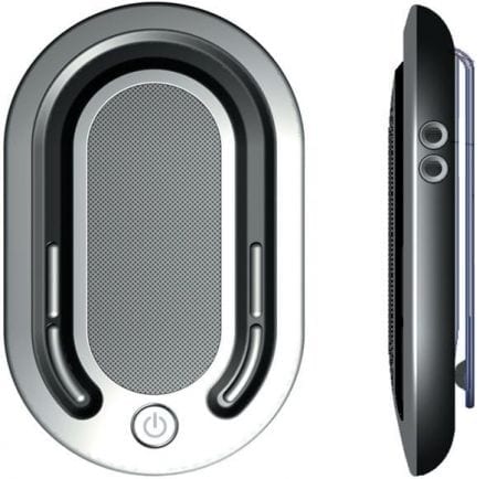 Speakerphone Allows Hands-Free Communication Using a Mobile Device ...