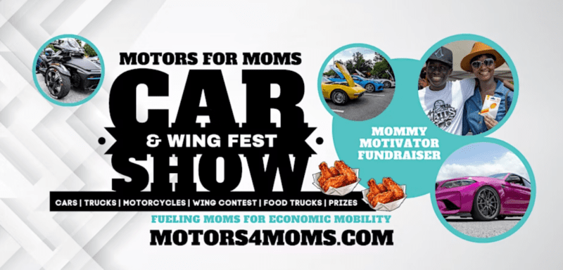 Motors for Moms Car Show & Wing Fest | Party Digest