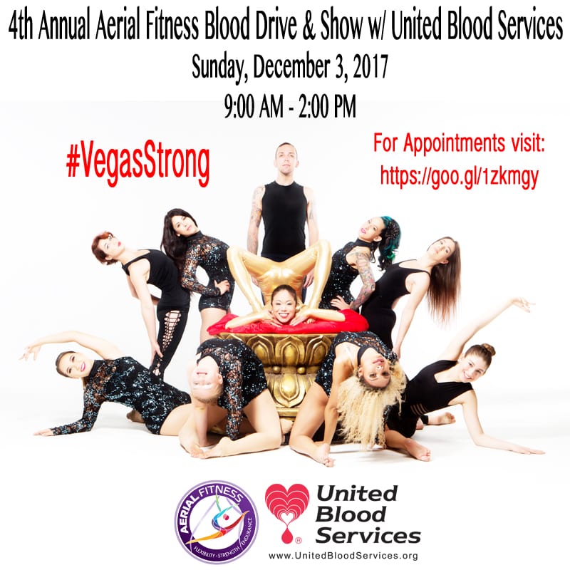 Aerial Fitness Blood Drive | Party Digest
