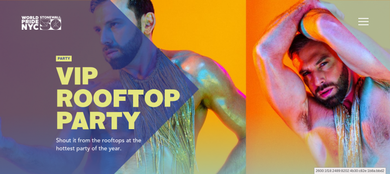 VIP Rooftop Party - NYC Pride | Party Digest