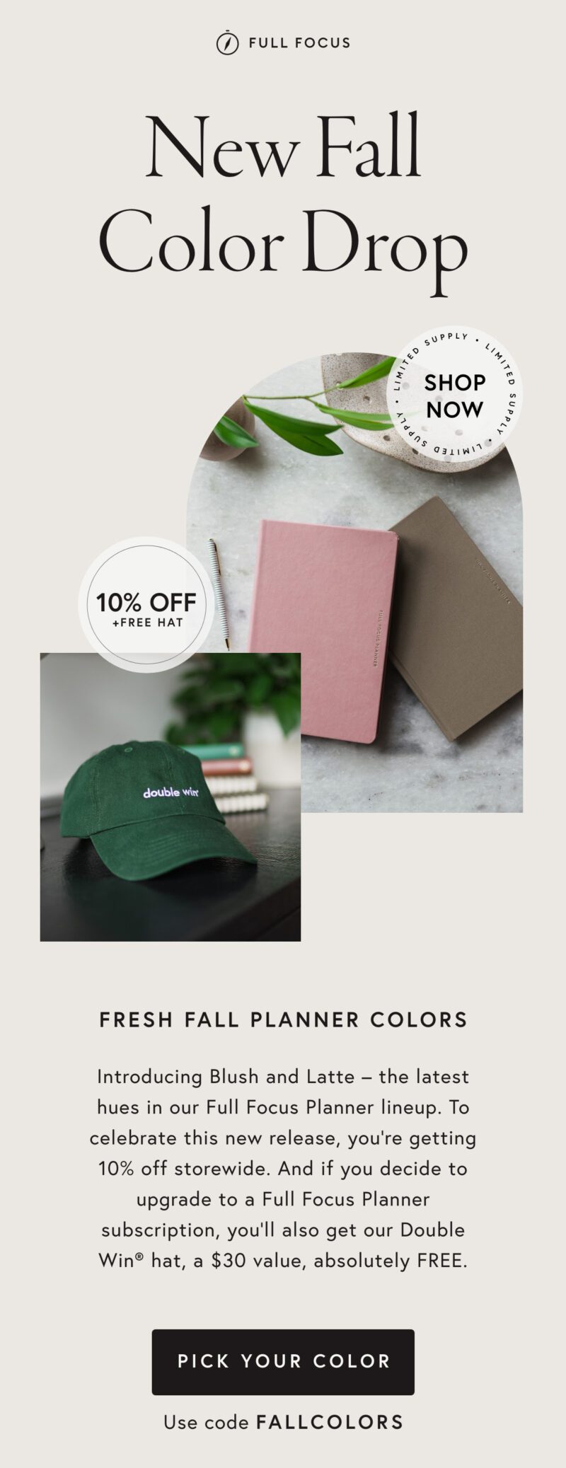 New Fall Color Drop - Full Focus Planners | Party Digest