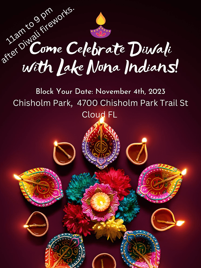 Diwali! Celebrate with the Lake Nona Indians | Party Digest