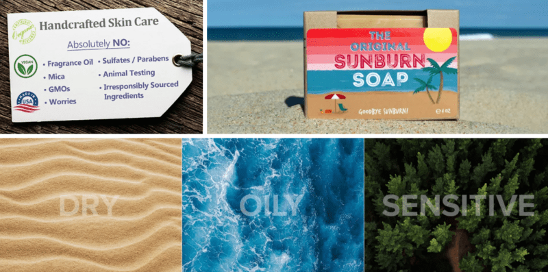 Sunburn Soap and Spray - Wild Organic Skincare | Party Digest