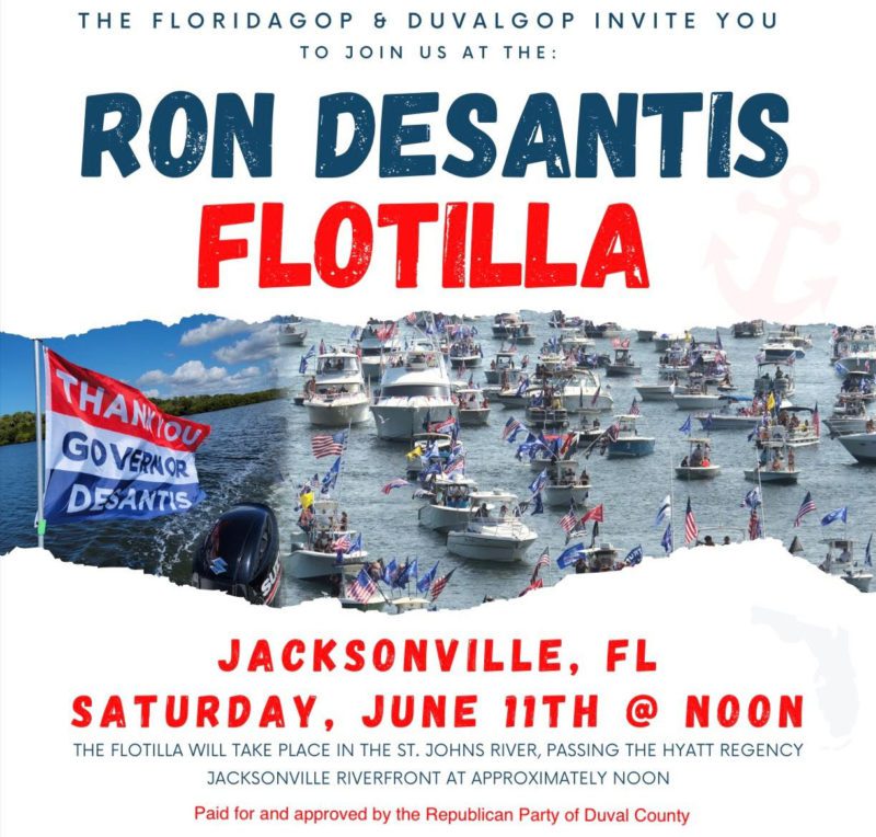 Ron Desantis Flotilla | Party Digest