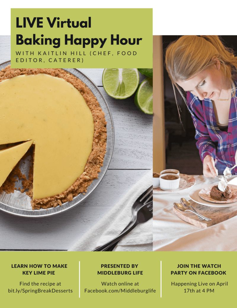 Live Virtual Baking Happy Hour | Party Digest