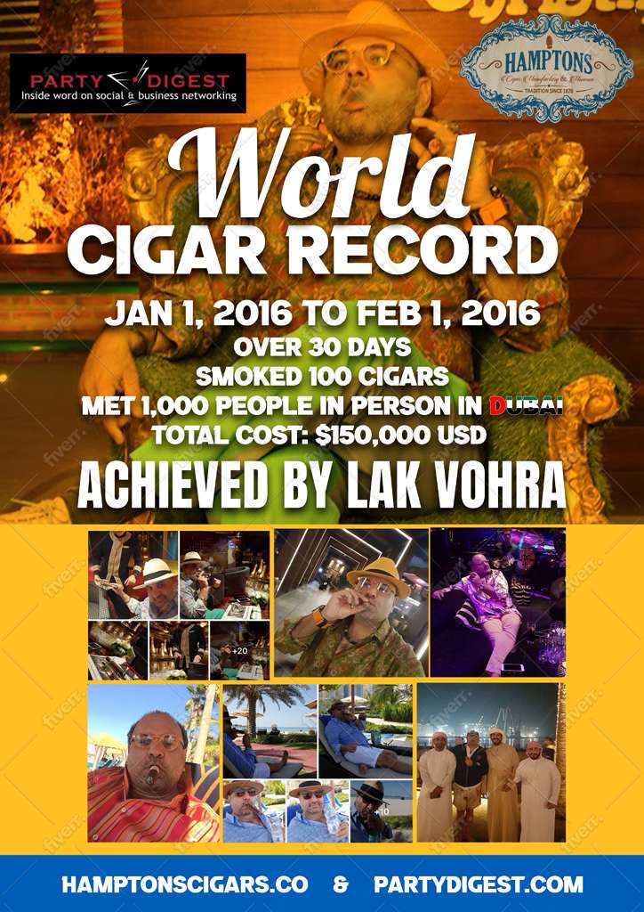 World Cigar Record | Party Digest